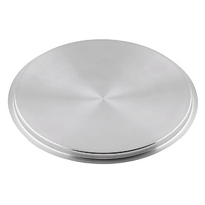 TrueCraftware-100 qt. Stainless Steel Stock Pot Lid 20-3/8" Diameter x 5/8" Thickness- Heavy Duty Stock Pot Cover Stew Pot Simmering Pot Soup Pot Lid for Soup Pasta Vegetable Oven Safe & NSF Certified
