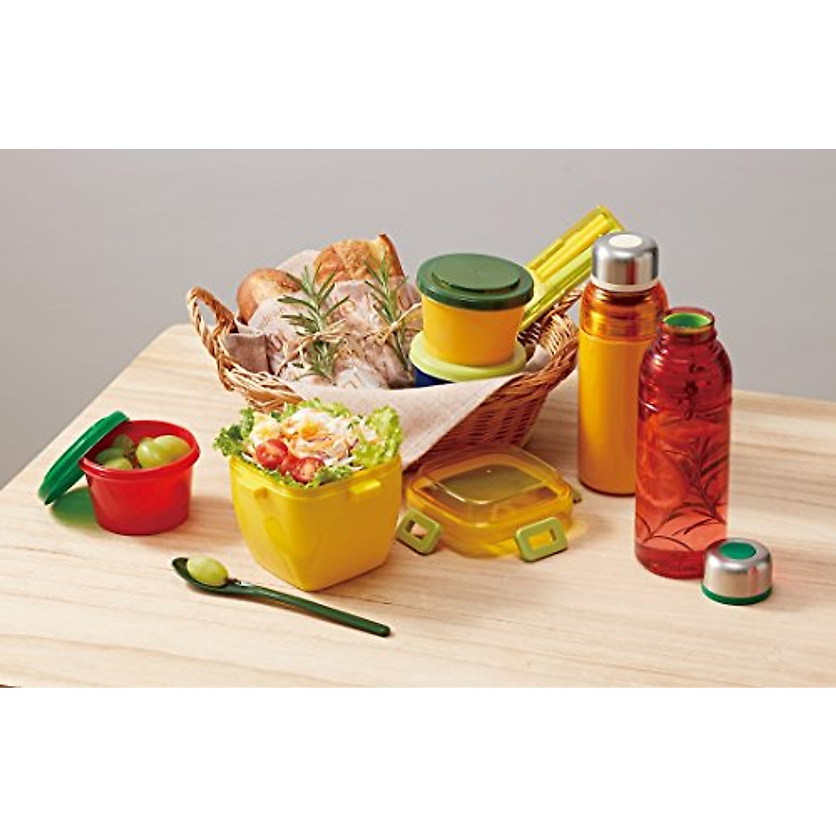 Skater STLB0-A Stainless Steel Lunch Box, Cold and Heat Retention, 16.2 fl oz (480 ml), Marche