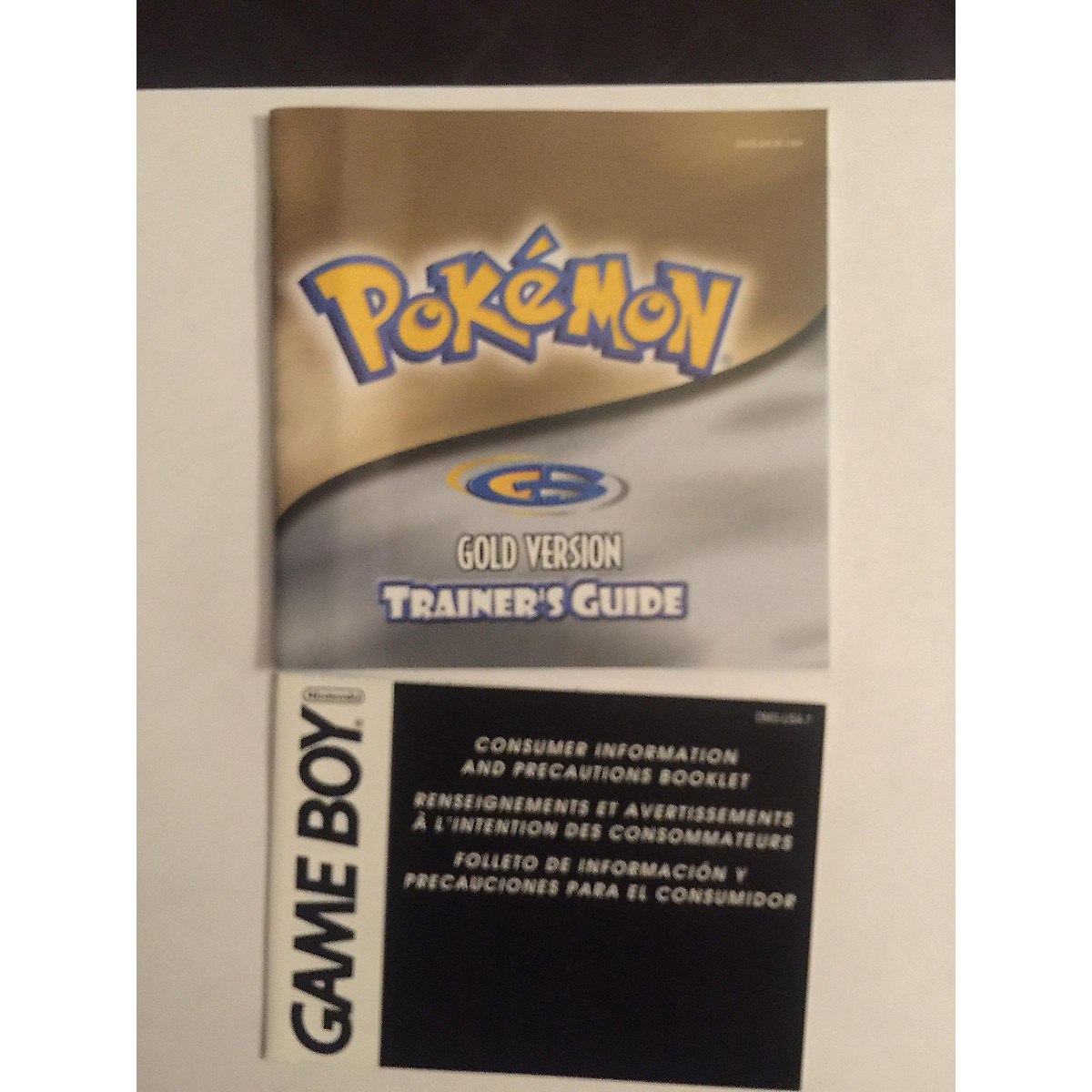 Pokemon Gold Version Game [Game Boy Color]