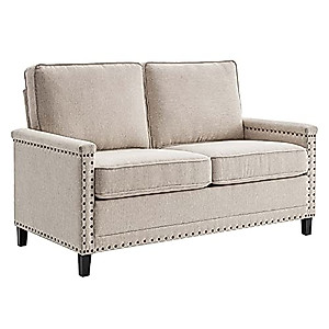 Modway Ashton Love Seats, Beige