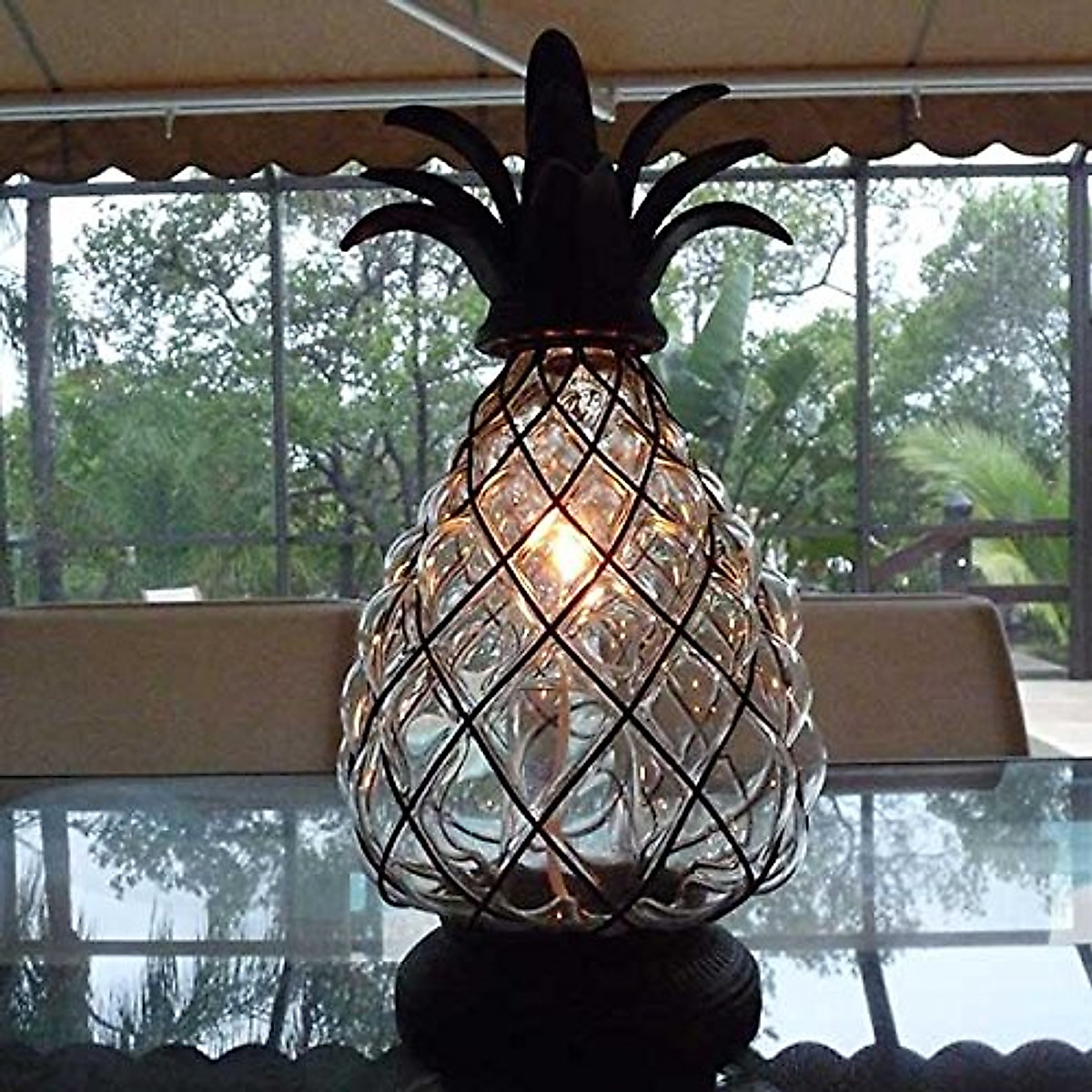 Firefly Dripless 6-Inch Refillable Glass Pillar Candle - Memory, Unity, Prayer and Window Candle Without The Wax Mess - Use Alone, in a Candle Holder or Lantern - for use in The Interior of Your Home