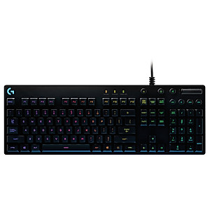 Logitech G810 Orion Spectrum RGB Mechanical Gaming Keyboard (Renewed)