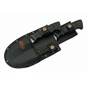 Rite Edge 211167 Hunting Knife Set with Sheath (3-Piece)
