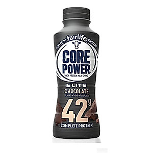 FAIRLIFE NUTRITION PLAN Core Power Elite 42g. Protein Shake, Chocolate (14 fl. oz., 8 pk.)