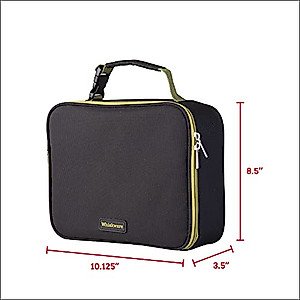 Whiskware Insulated Soft Cooler Lunch Box for School, Work, and Travel, One Size, Navy