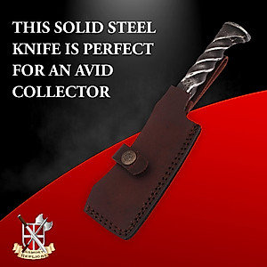 Armory Replicas The Butcher Locomotive Railroad Spike Cleaver Knife