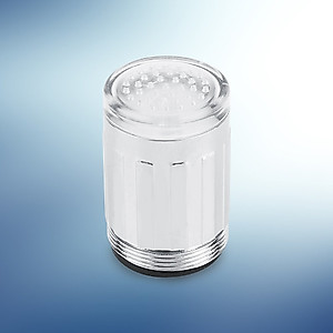 LED Water Faucet, 3 Colors Changing Temperature Sensor Water Stream Faucet Tap for Kitchen Bathroom