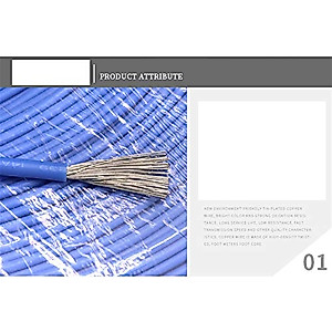 Pangocho Jinchao-Copper Wire 2M 3000V Soft Silicone Wire, 200Deg.C Tinned Copper Flexible Cable UL 14/15/16/18/20/22/24/26/28/30 AWG Equipment Accessories (Color : Black, Specification : 14AWG)