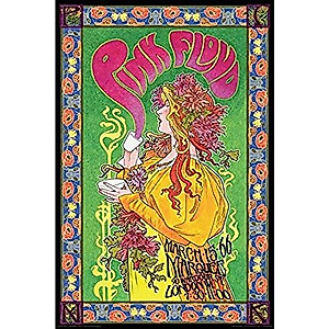 Buyartforless Pink Floyd London March 1966 Marquee Concert by Bob Masse 36x24 Music Art Print Poster