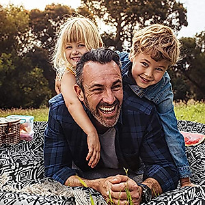 ROOITY Portable Hammock with Tassel,2 Person,Brazilian Tree Hammocks with Carry Bag for Bedroom,Garden,Backyard,Patio,Outdoor and Indoor XX-Large Black/White Woven Cotton Fabric, Up to 450Lbs