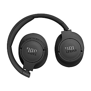 JBL Tune 770NC - Adaptive Noise Cancelling with Smart Ambient Wireless Over-Ear Headphones, Bluetooth 5.3, Up to 70H Battery Life with Speed Charge, Lightweight (Black) (Renewed)