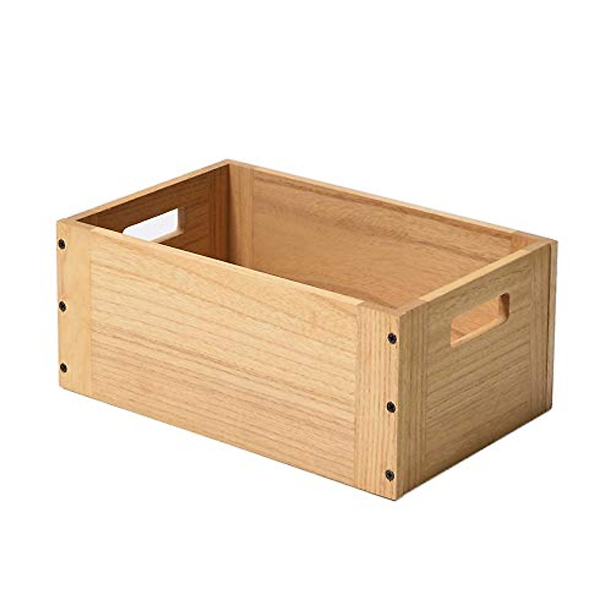 KIRIGEN Stackable Wood Storage Cube/Basket/Bins Organizer for Home Books Clothes Toy - Modular Open Cubby Storage System - Office Bookcase Shelves C15-NA