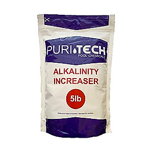 Puri Tech Pool Chemicals 5 lb Total Alkalinity Increaser Plus for Swimming Pool Water Prevents Cloudiness or Scaling