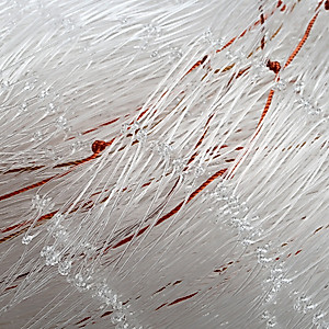 GWHOLE 33 x13 Ft Garden Netting for Tree and Plant Protection,Translucent