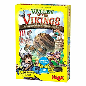 HABA Valley of The Vikings - 2019 Kinderspiel des Jahres (Children's Game of The Year) Winner - Ages 6+ (Made in Germany)