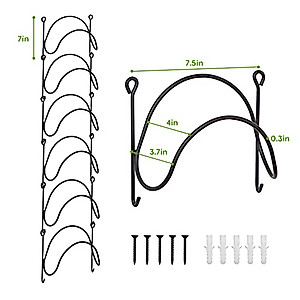 Unjumbly Metal Multi Purpose Towel Rack, Hold Up to 6 Towels - Stackable Wall Mounted Storage Organizer for Bathroom, Kitchen & Living Room, Wine Rack, Easy Installation - Black