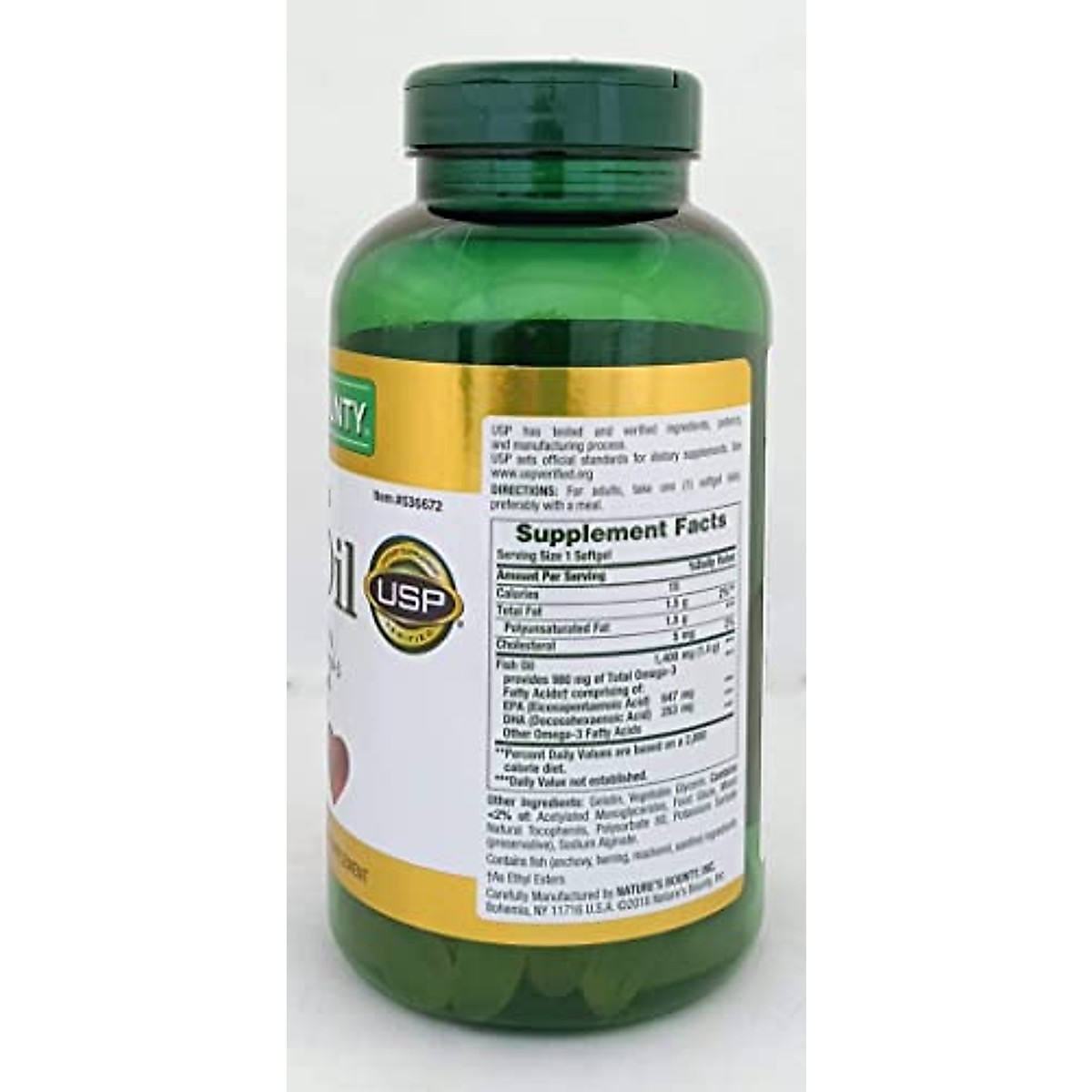 Natures Bounty Fish Oil