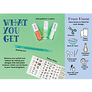 Klutz Tattoo Art Nails Activity Kit