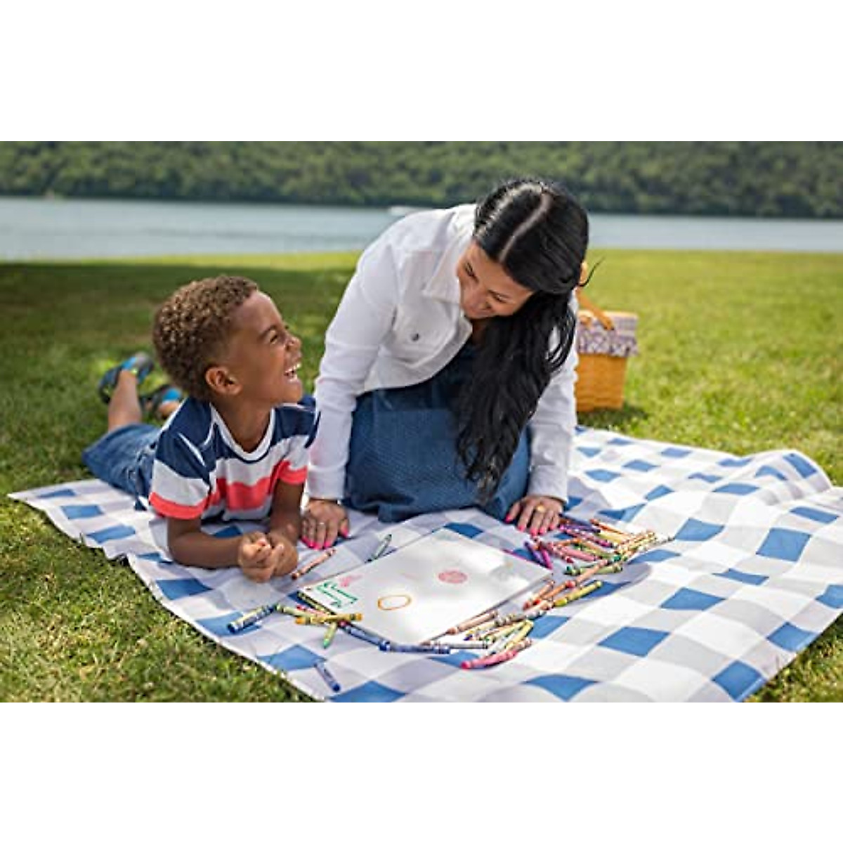 Crayola 64ct Washable, Bulk Crayon Set, School Supplies for Kids, Ultra Clean 2pk [Amazon Exclusive]