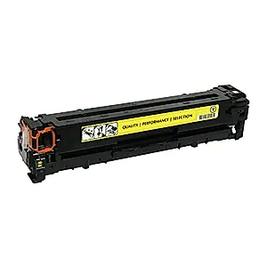 Inksters of America Remanufactured Toner Cartridge Replacement for HP 1215 Yellow Toner CB542A (HP 125A) / 1977B001AA