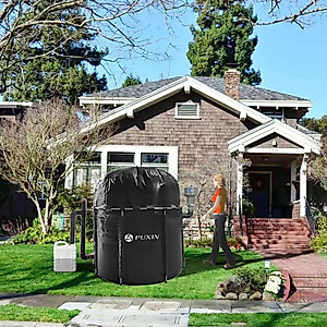 PUXIN Home Biogas Digester Systems, PX-2.65, 59 * 59 inch, Backyard Biodigester, Biogas Plant to Replace Composter