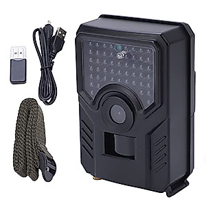 Kadimendium Trail Camera, Hunting Camera 3MP Color CMOS 0.8s Fast Shooting Professional for Orchard Farm