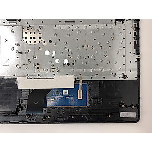 Replacement for HP Pavilion17BY 17-by 17CA 17-CA Laptop Upper Case Palmrest Keyboard Touchpad Assembly Part L48409-001 6070B1546701