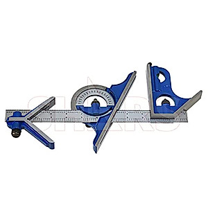 Shars 12" 4R Graduation Combination Square Set 303-6101 P}