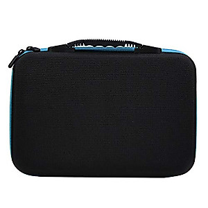 60 Slots Diamond Painting Storage Case, Shockproof Diamond Art Craft Accessories Containers for Jewelry Beads Rings Charms Glitter Rhinestones Come with 60 Plastic Jars (Blue)