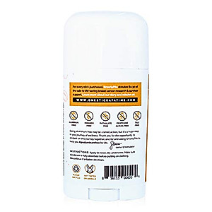 Natural/Aluminum-Free Deodorant for Sensitive Skin (baking soda free): Paraben Free, Phthalate Free, Not Tested on Animals | (Coconut Mango)