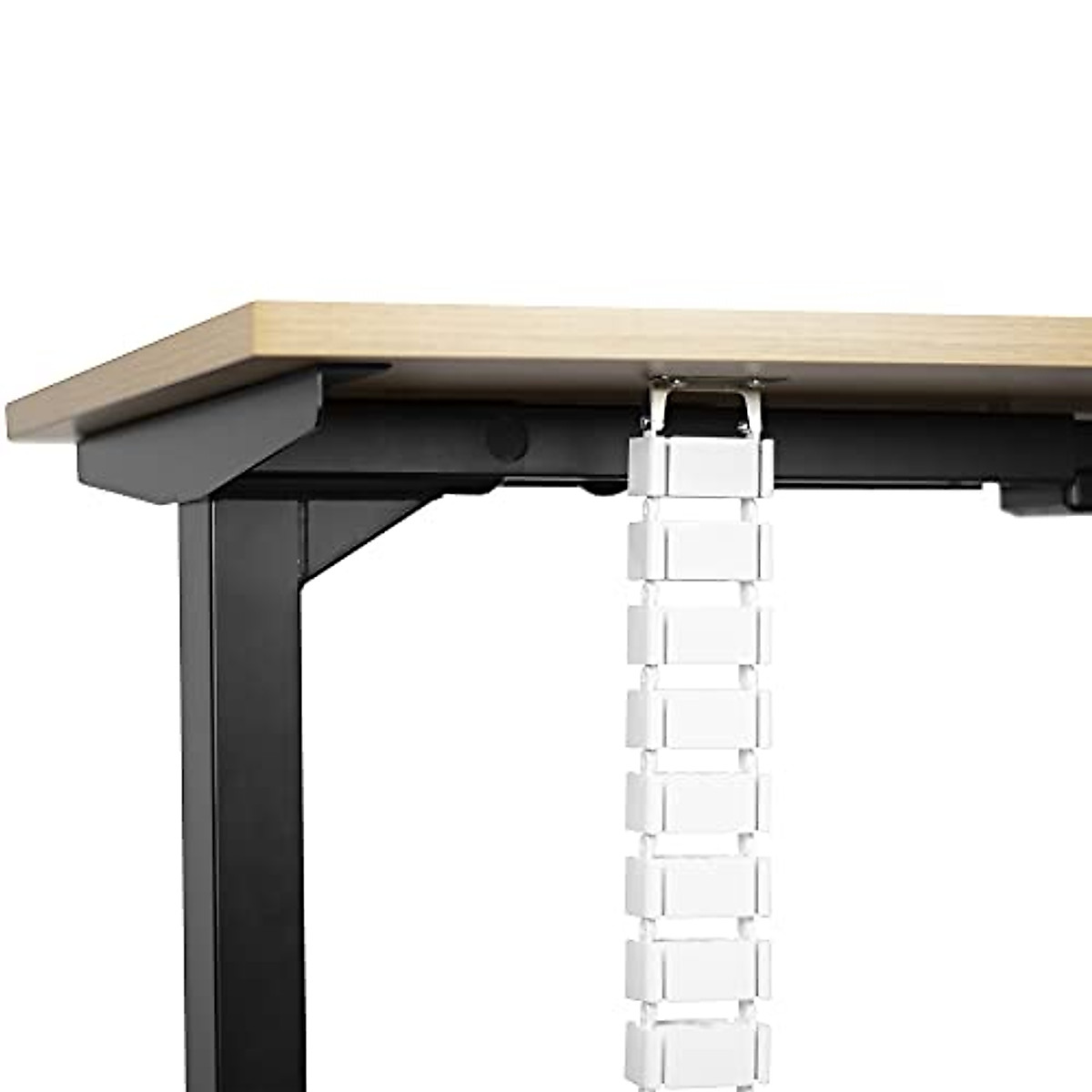 Heavy Duty Adjustable Cable Management Snake. Standing Desk Accessories ...