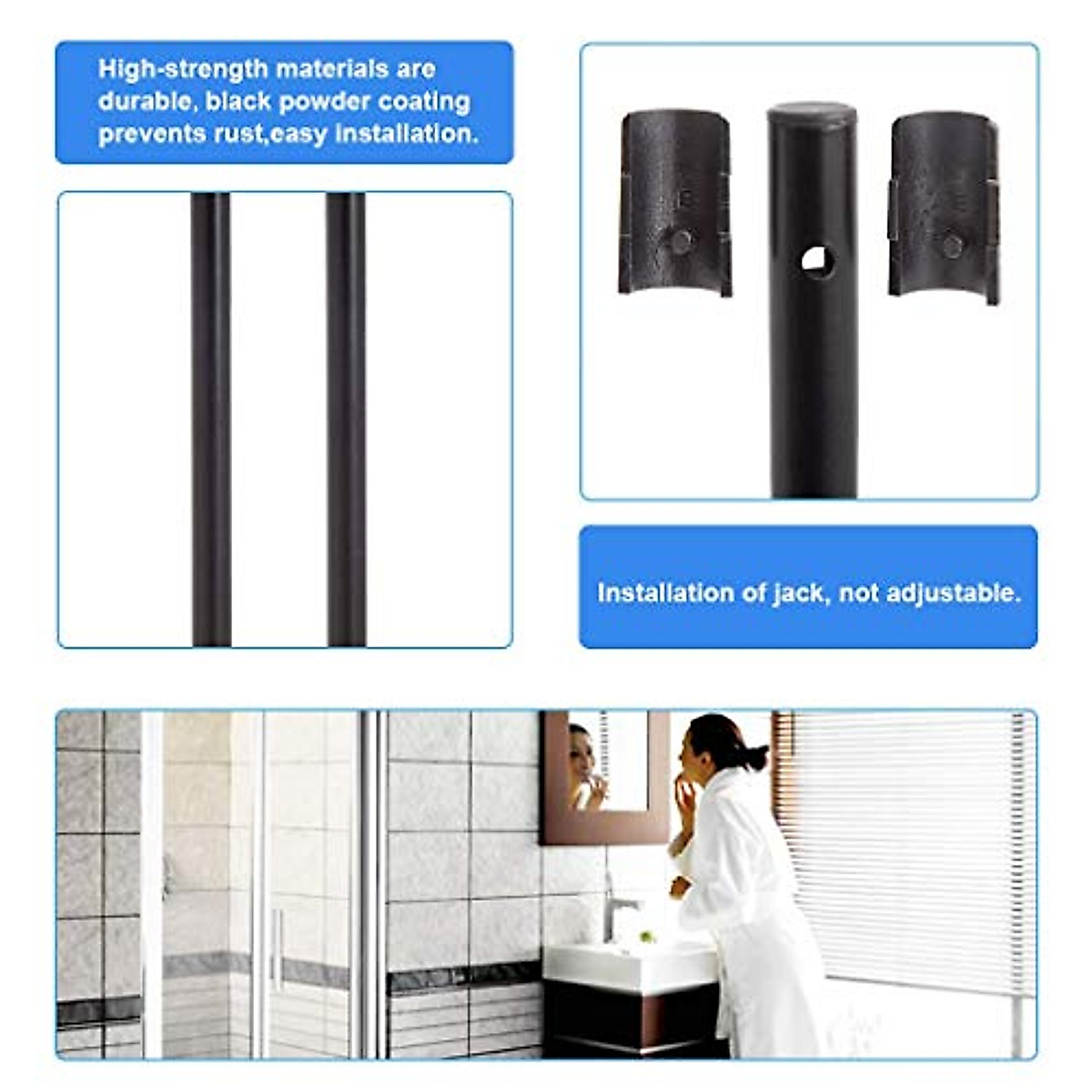 5 Tier Wire Shelving Unit Metal Storage Shelves Heavy Duty Metal Shelf Organizer Layer NSF Certification Commercial Grade Utility Rack for Bathroom Office Kitchen Garage Restaurant (14"Dx24"Wx60"H)