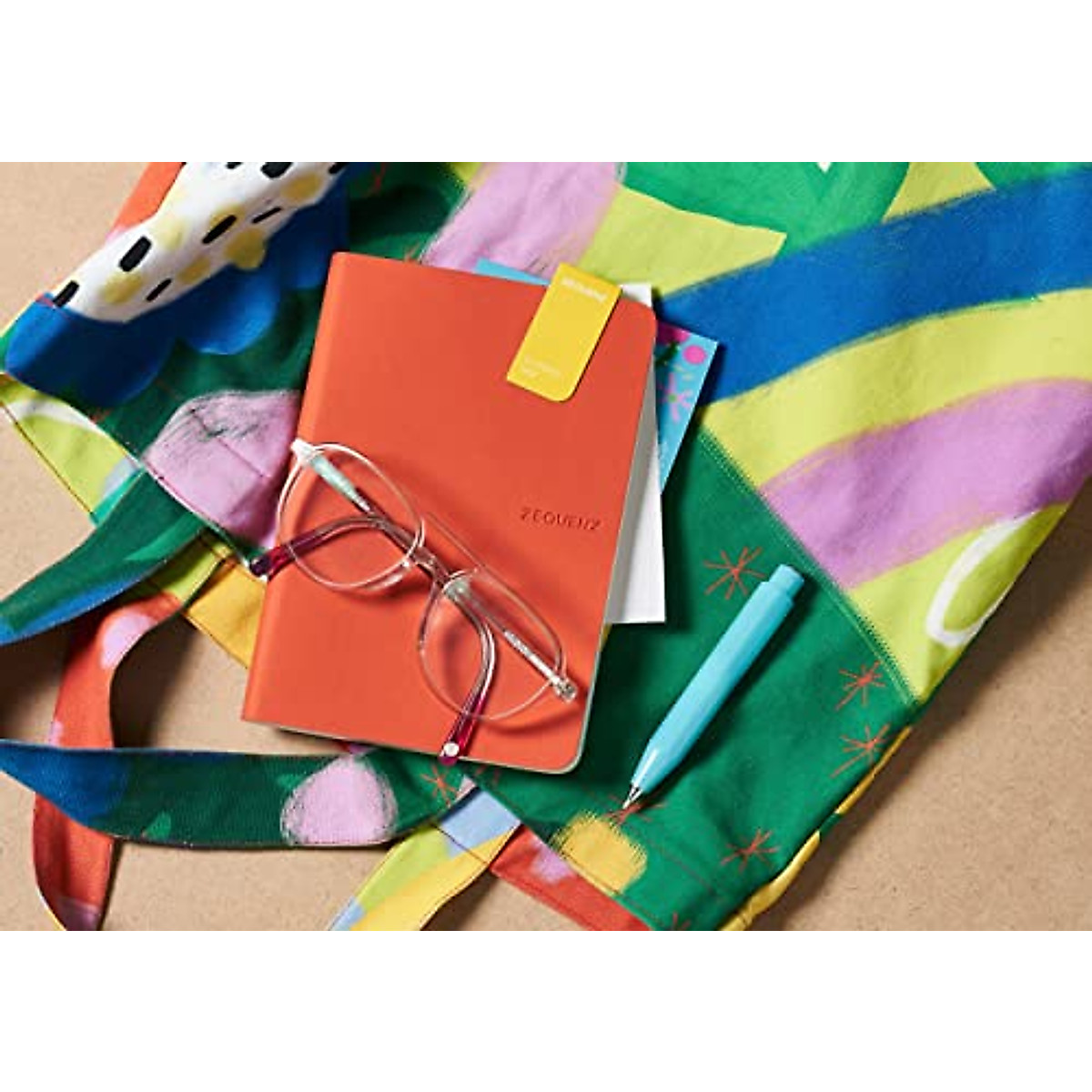 Zequenz Classic 360 The Color Series, Size: Large, Color: Emerald, Paper: Dot, Soft cover Notebook, Soft Bound Journal, 5.83"W x 8.19" H x .47", 100 sheets/200 pages, Dot Matrix Pattern Premium Paper