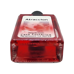Attraction (Atraccion Aceite) Spiritual Anointing Oil by CASA ESOTERICA MAGICK SPACE - Draw Positive Energy - Increase Love, Money & Success-0.5 FL OZ (1 Pack)