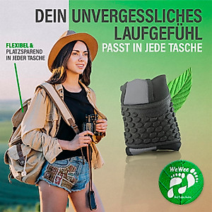 WeWee The Healthy All-Around Barefoot Shoes from Versatile Minimal Shoes with A Modern Everyday Look (Gray 9-10)