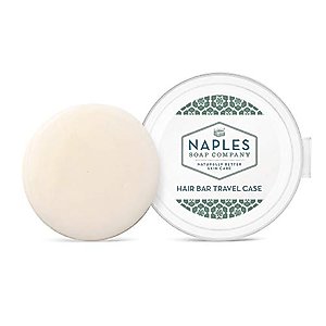 Naples Soap Company, Protein Enriched, 50-75 Use, Solid Hair Conditioner Bar, Eco-Friendly Haircare, Helps Ensure Vibrant, Healthy Hair, All Hair Types, Stimulating Scalp, 1oz