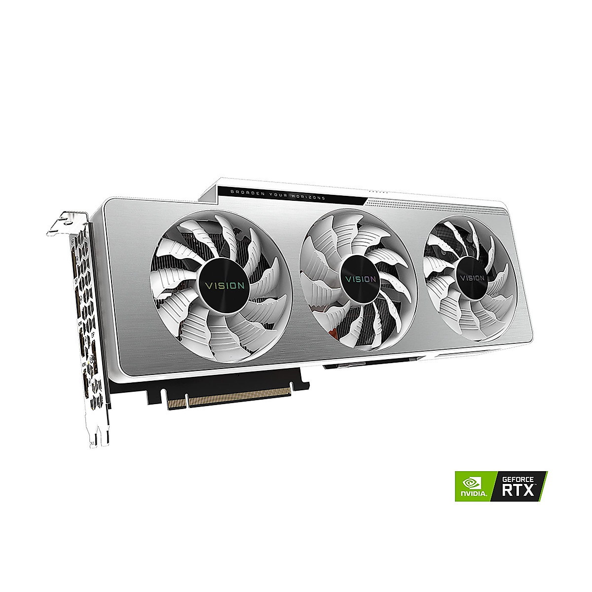 Gigabyte GeForce RTX 3080 Ti Vision OC 12G Graphics Card, 3X WINDFORCE Fans, 12GB 384-bit GDDR6X, GV-N308TVISION OC-12GD Video Card