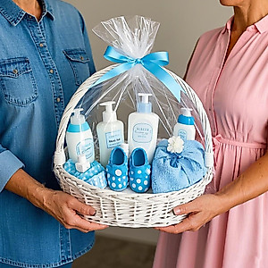 Shrink Wrap Bags for Gift Baskets,20x20 inches Clear PVC Heat Shrink Bags Cellophane Wrap for Packaging,Gift Wrapping 20 Pack