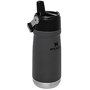 Stanley IceFlow Stainless Steel Water Jug with Straw, Vacuum Insulated Water Bottle for Home and Office, Reusable Tumbler with Straw Leakproof Flip, 17 ounces