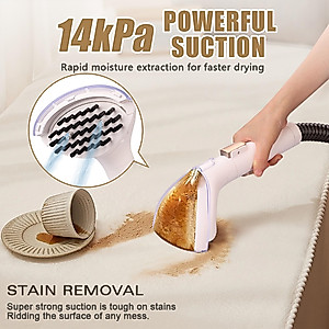 IZS Carpet Cleaner Pro, Spot Cleaner For Carpet/Couch & Upholstery, 14kpa Powerful Suction Carpet Shampooer With Deep Cleaning, 68 Oz Capacity Spot Remover Cleaner For Car, Pet Stains, Furniture, M610