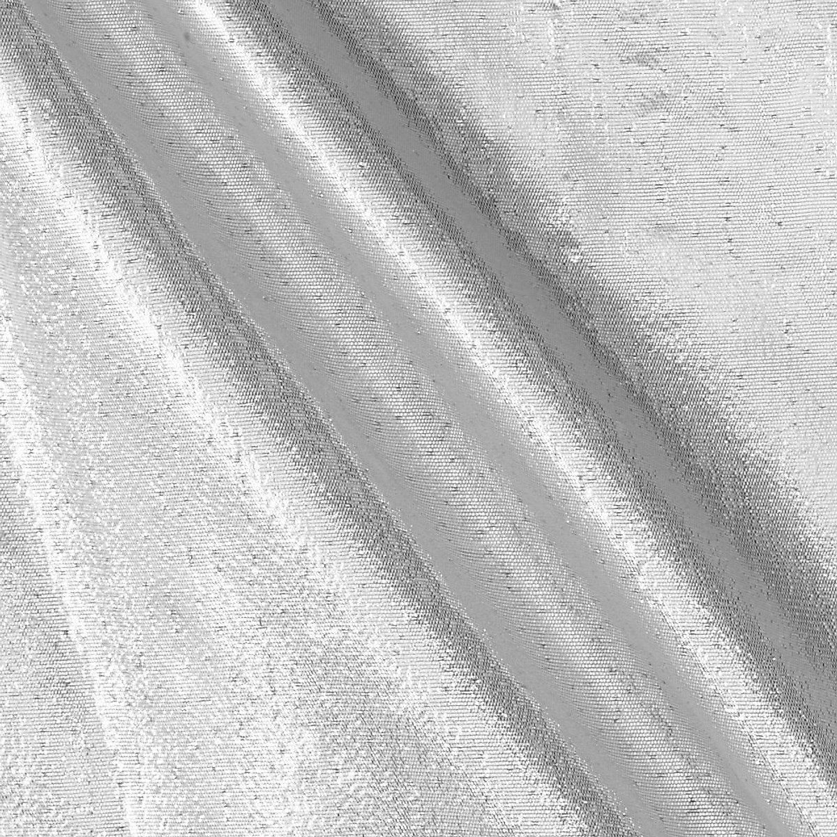 Tissue Lame Silver, Fabric by the Yard