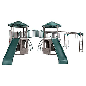 Lifetime 90966 Double Adventure Tower with Monkey Bars