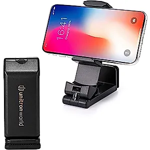 unitron world Airplane Cell Phone Stand Flight Mount Foldable Portable Phone Holder Desk Bed Compatible with iPhone 14 Pro Max Airplane Travel Essentials Gadgets Accessories Flying Office Women Men