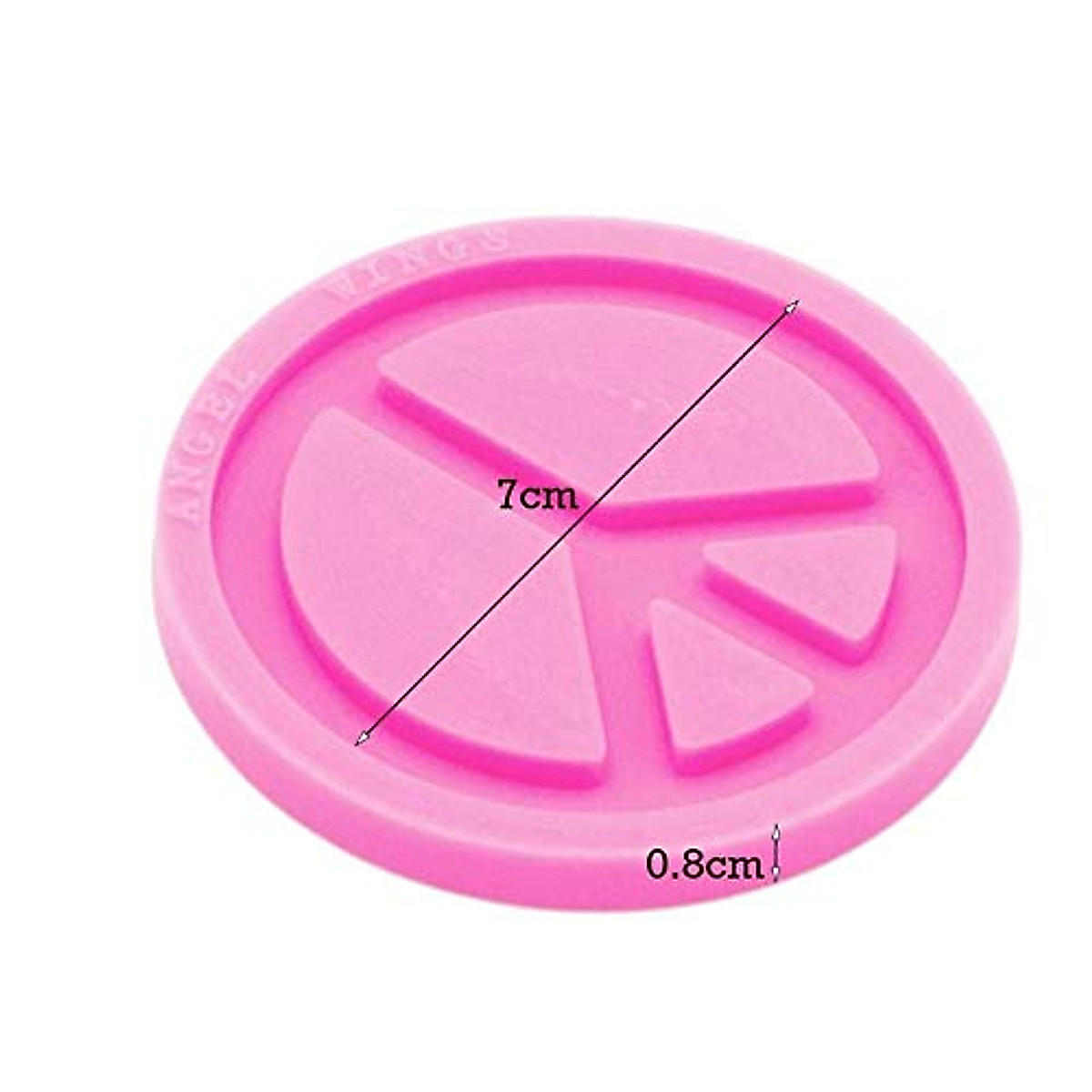 Shiny Peace Sign (NO HOLE) Silicone Mold, Peace Silicone Mold, Peace Fondant Mold,Peace Shape Silicone Mold,Peace Mold,Peace Resin Mold, Peace Mould, Peace Chocolate Mold, Peace Cake Mold,No Hole