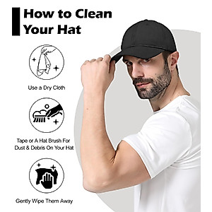 LiuSuper Plain Baseball Cap for Small Heads, XX-Small Adjustable Unisex Cotton Trucker Hat, Petite Dad Hat for Men and Women