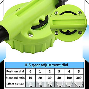 Gemdeck Car Foam Gun Pressure Washer Blaster Hose Wash Sprayer Foam Cannon with Adjustment Ratio Dial for Car Home Cleaning Garden with 0.26 Gallon Bottle