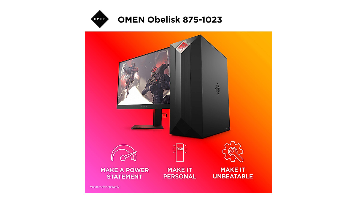Omen by HP Obelisk Gaming Desktop - Powerfull Intel i9 & RTX 2080