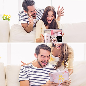 ywduoying Gifts For Mom From Daughter Birthday Gifts for Women Best Mom Ever Necklace Gifts for Mama Present Mother Tote Bag Coffe Mugs Set