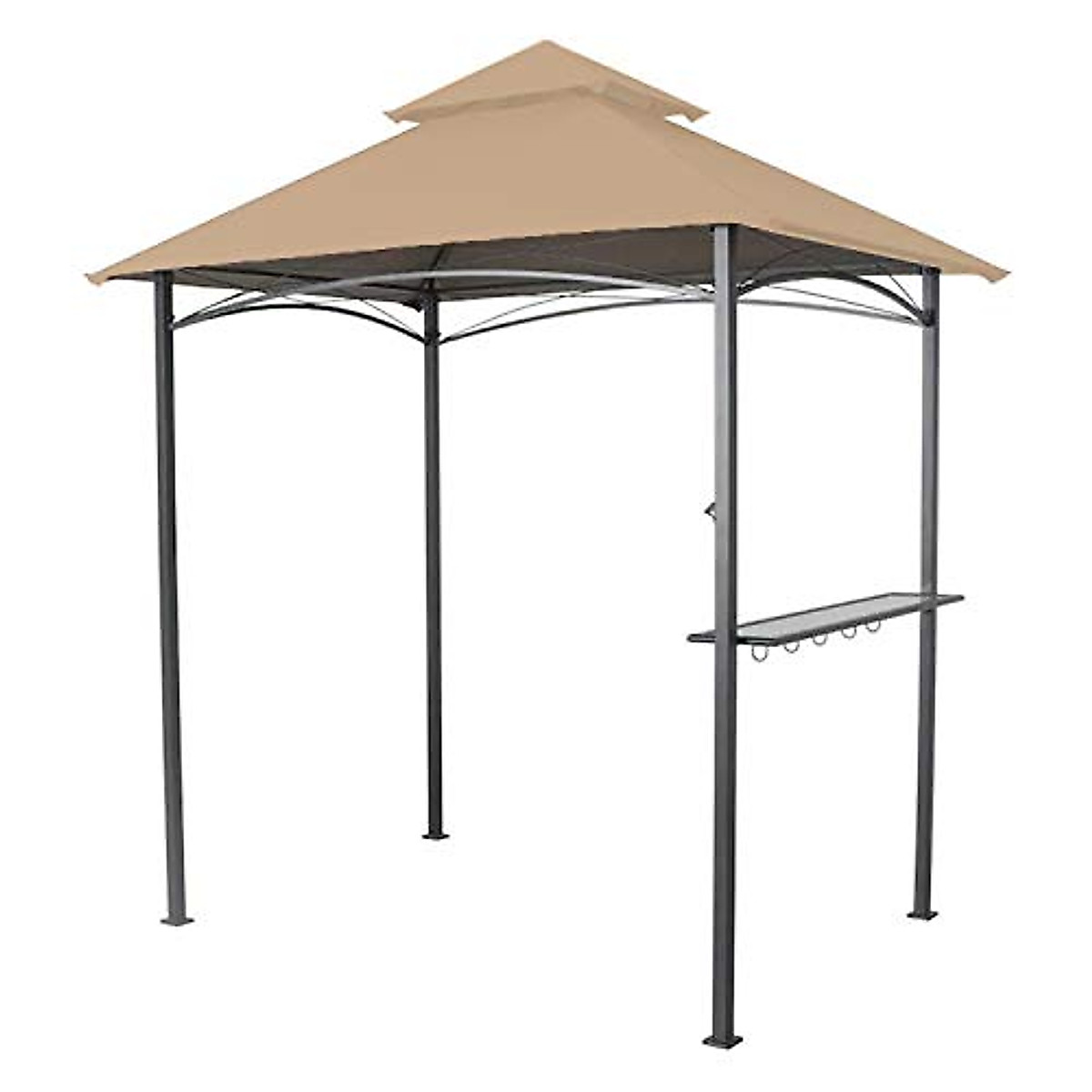 Garden Winds Replacement Canopy Top Cover Compatible with The Outsider Grill Gazebo - Riplock 350