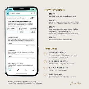 Monogrammed Personalized Preppy Girls or Womens FOLDED NOTECARD Stationery, Custom Card and Envelope Set - VINE MONOGRAM FOLD